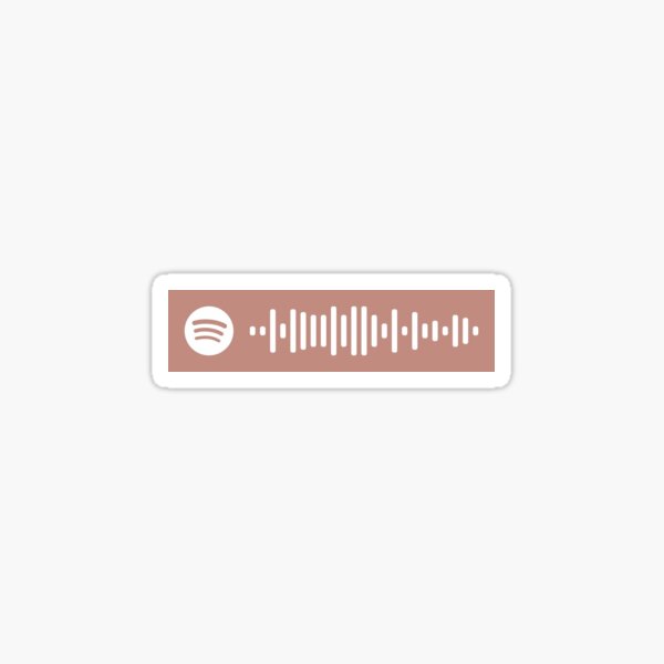 "white horse (taylor's version) - taylor swift spotify code" Sticker ...