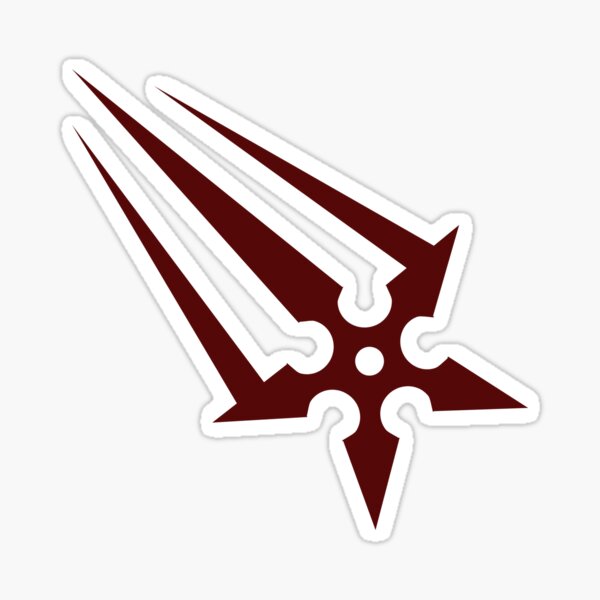 "Shinobi Weapons (Shuriken) 4" Sticker for Sale by weirdandstrange ...