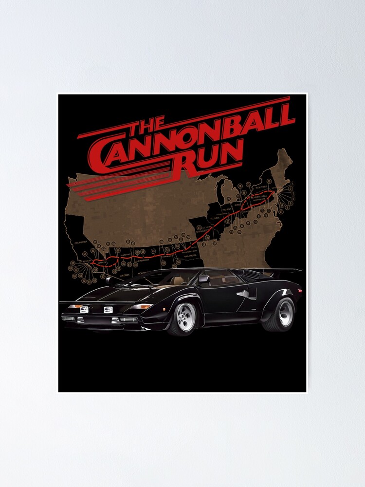 "Funny Graphic Gift Animal The Cannonball Run Fansart Retro Wave ...