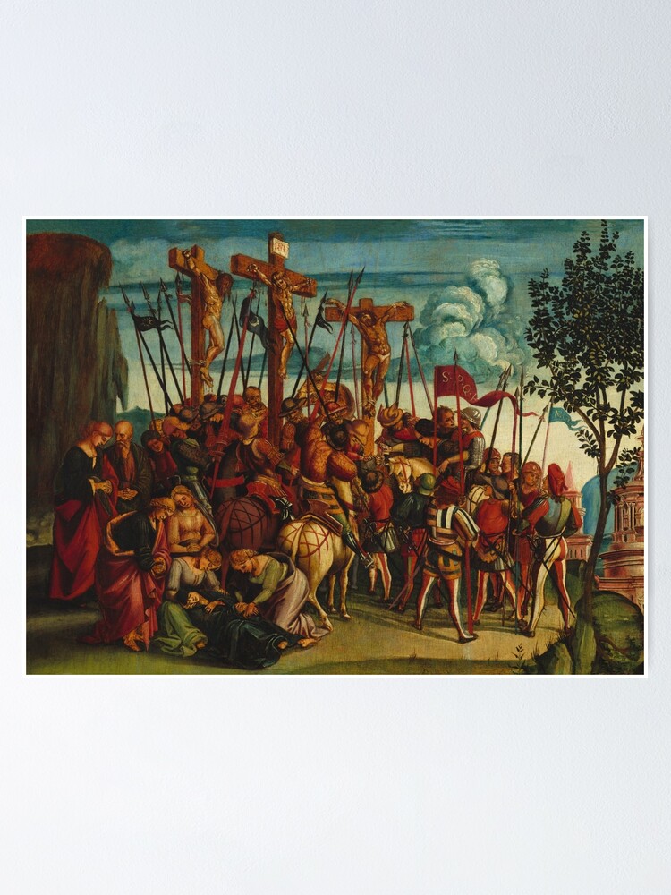 "The Crucifixion | Luca Signorelli | 1505 Renaissance Gospel Biblical ...
