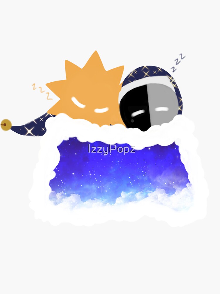 "Sleeping sprites" Sticker for Sale by IzzyPopz | Redbubble