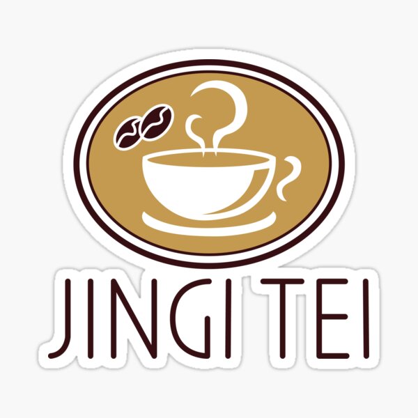"jingi tei" Sticker for Sale by Atsuwu | Redbubble
