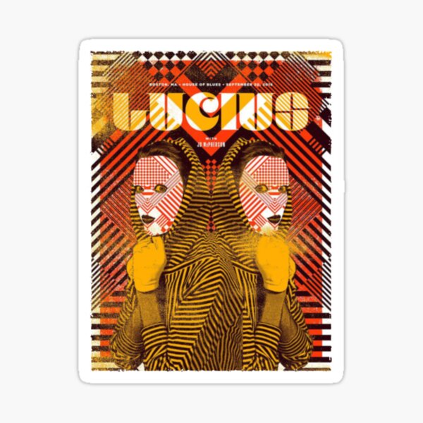 "LUCIUS BAND" Sticker for Sale by ArielleKulas | Redbubble