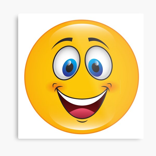 "Smiley face emoji. || Happy yellow face emoji. ||Perfect for Mom, Dad ...