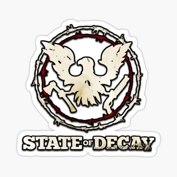 "State Of Decay Logo " Sticker for Sale by AmelBrandenbur | Redbubble