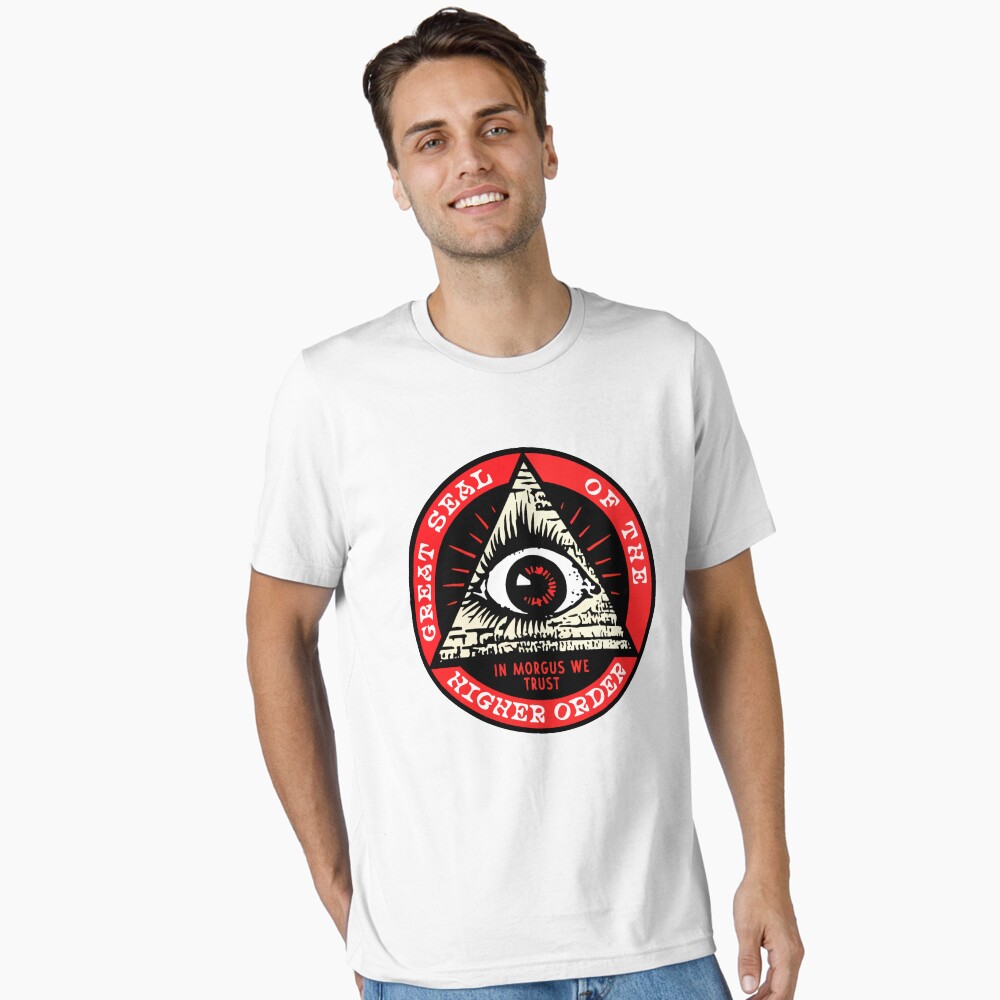 "GREAT SEAL OF THE HIGHER ORDER In Morgus We Trust" Sticker for Sale by ...