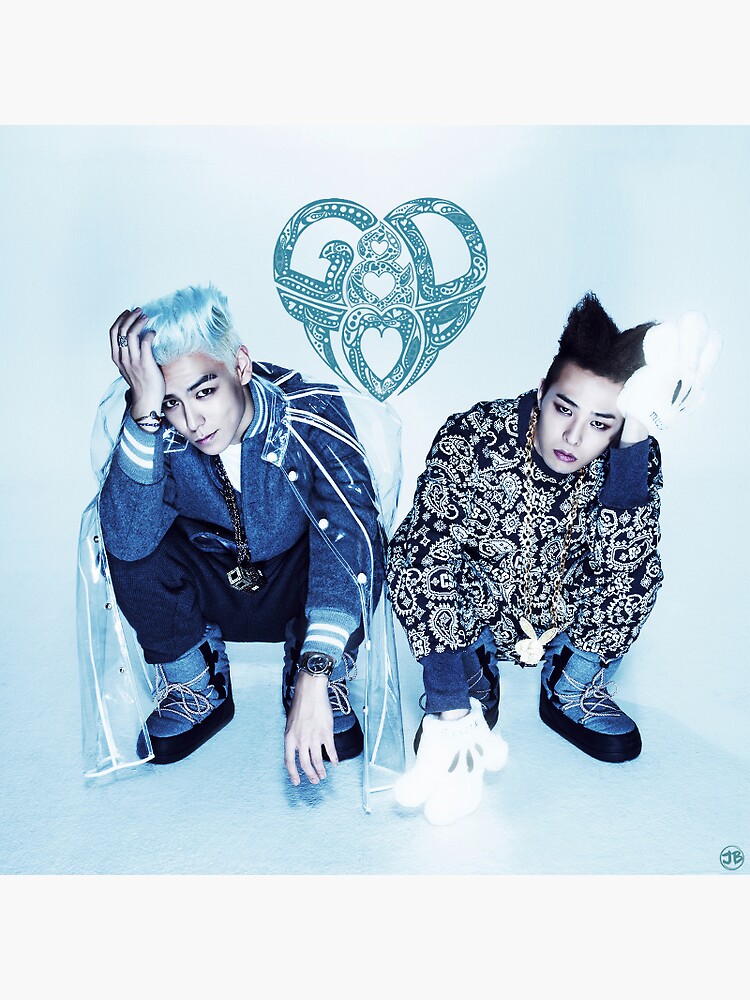 "GD & TOP - First Album" Sticker by strdusts | Redbubble