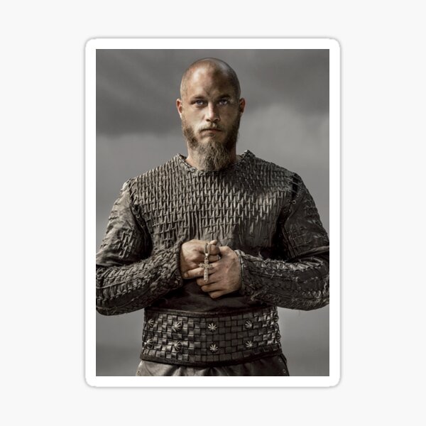 "Ragnar Lothbrok " Sticker for Sale by Riska23 | Redbubble