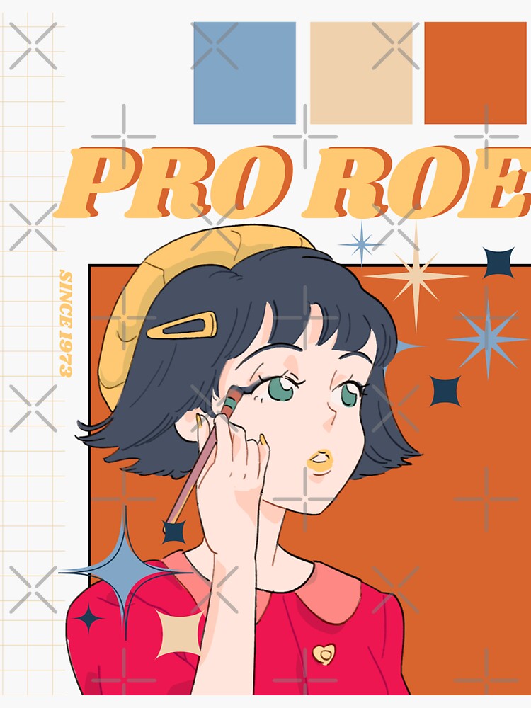 "Pro Roe" Sticker for Sale by ArtofMac | Redbubble