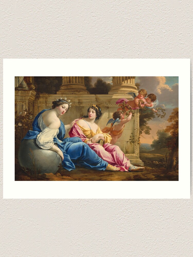 "The Muses Urania and Calliope | Simon Vouet and Studio | 1634 ...