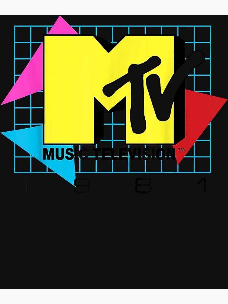 "Mtv music television logo" Poster for Sale by marcellaaed | Redbubble