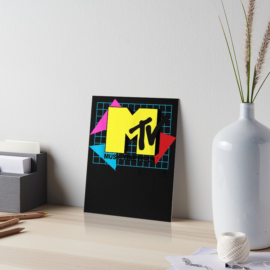 "Mtv music television logo" Art Board Print by marcellaaed | Redbubble
