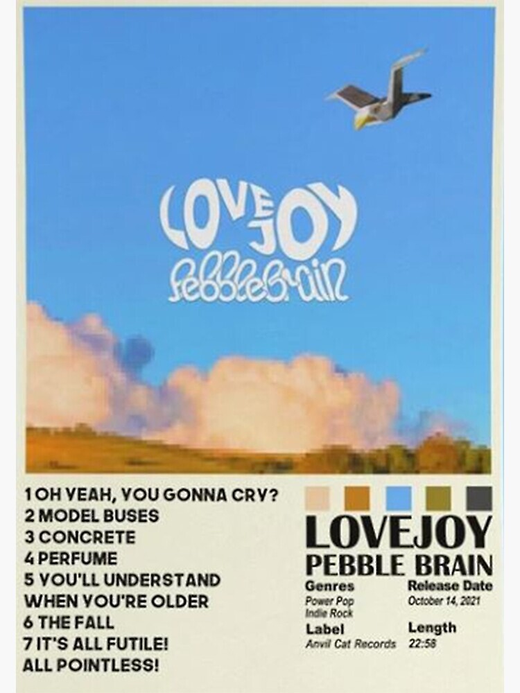 "LOVEJOY PEBBLE BRAIN MINIMALIST " Poster for Sale by jastinherly ...