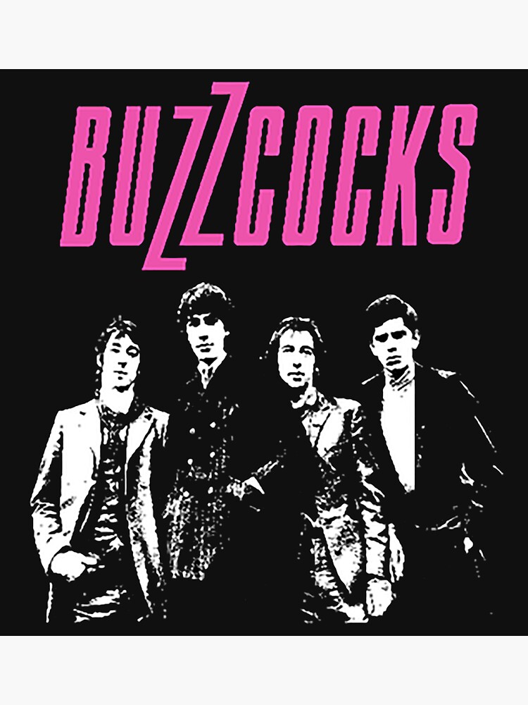 "Buzzcocks" Sticker for Sale by afisbyl2 | Redbubble