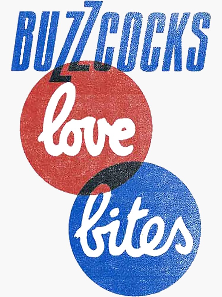 "Buzzcocks" Sticker for Sale by afisbyl2 | Redbubble