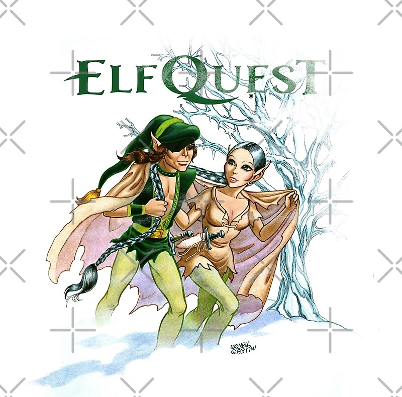 "ElfQuest: One-Eye and Clearbrook" by elfquest | Redbubble
