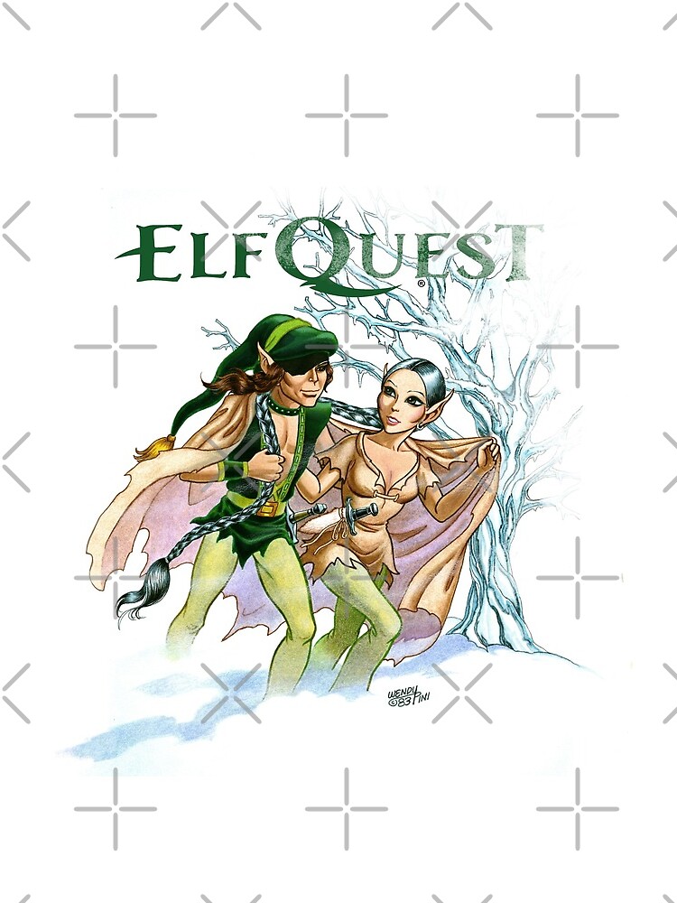 "ElfQuest: One-Eye and Clearbrook" Drawstring Bag for Sale by elfquest | Redbubble