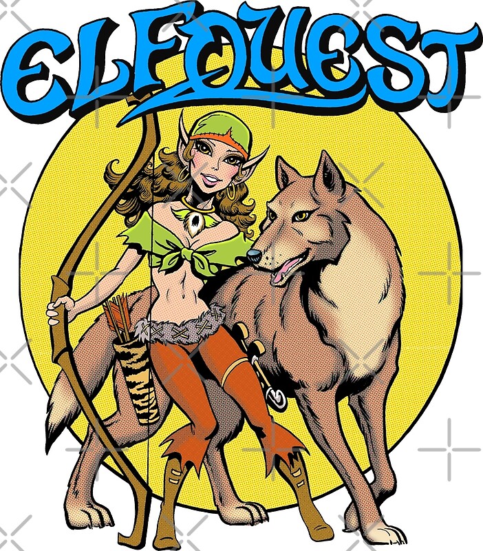 "ElfQuest: Retro Nightfall" by elfquest | Redbubble