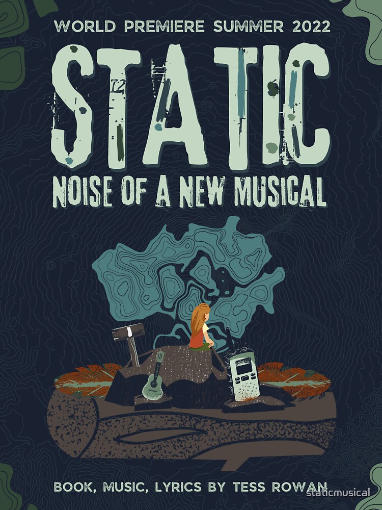 "Static World Premiere Poster" Sticker for Sale by staticmusical ...