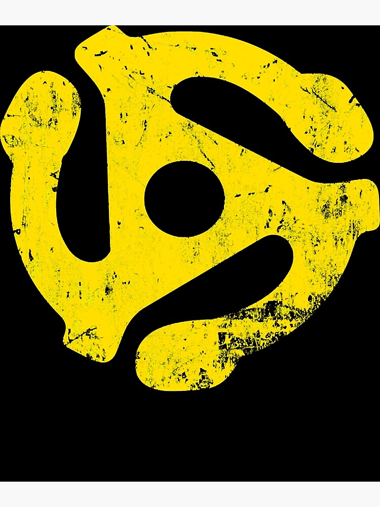 "45 RPM Record Adapter vintage" Poster for Sale by AngelaTodd | Redbubble