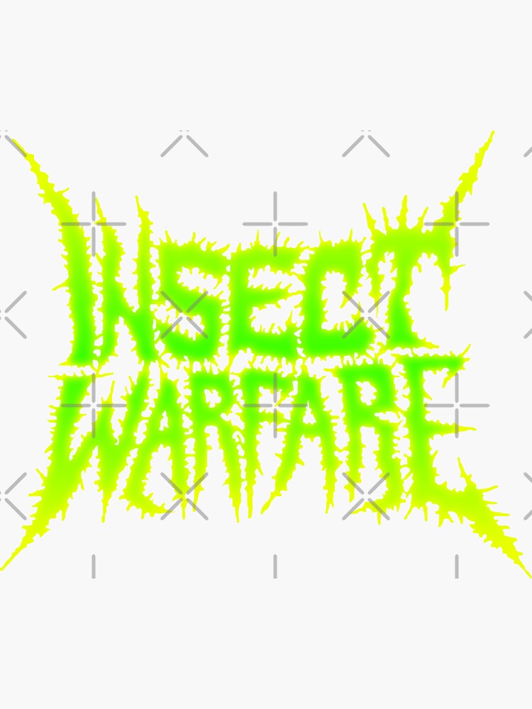 "Insect Warfare Merch" Sticker for Sale by SihnoXOnhis | Redbubble
