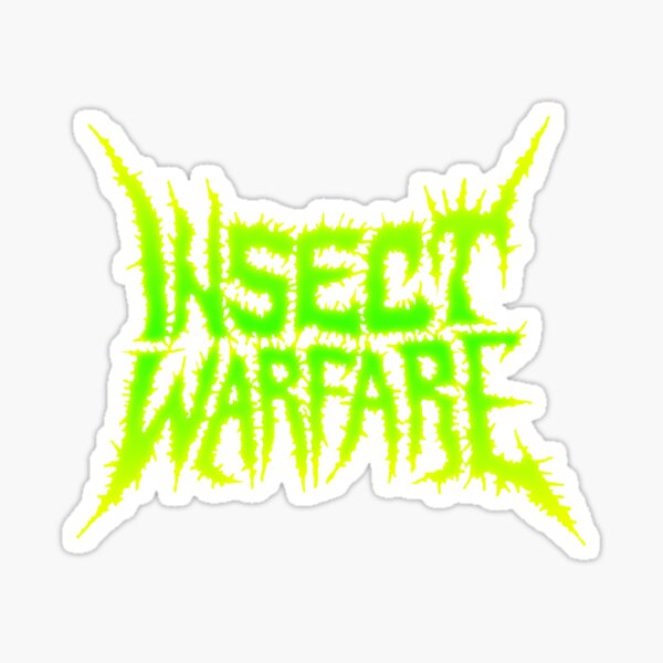 "Insect Warfare Merch" Sticker for Sale by SihnoXOnhis | Redbubble