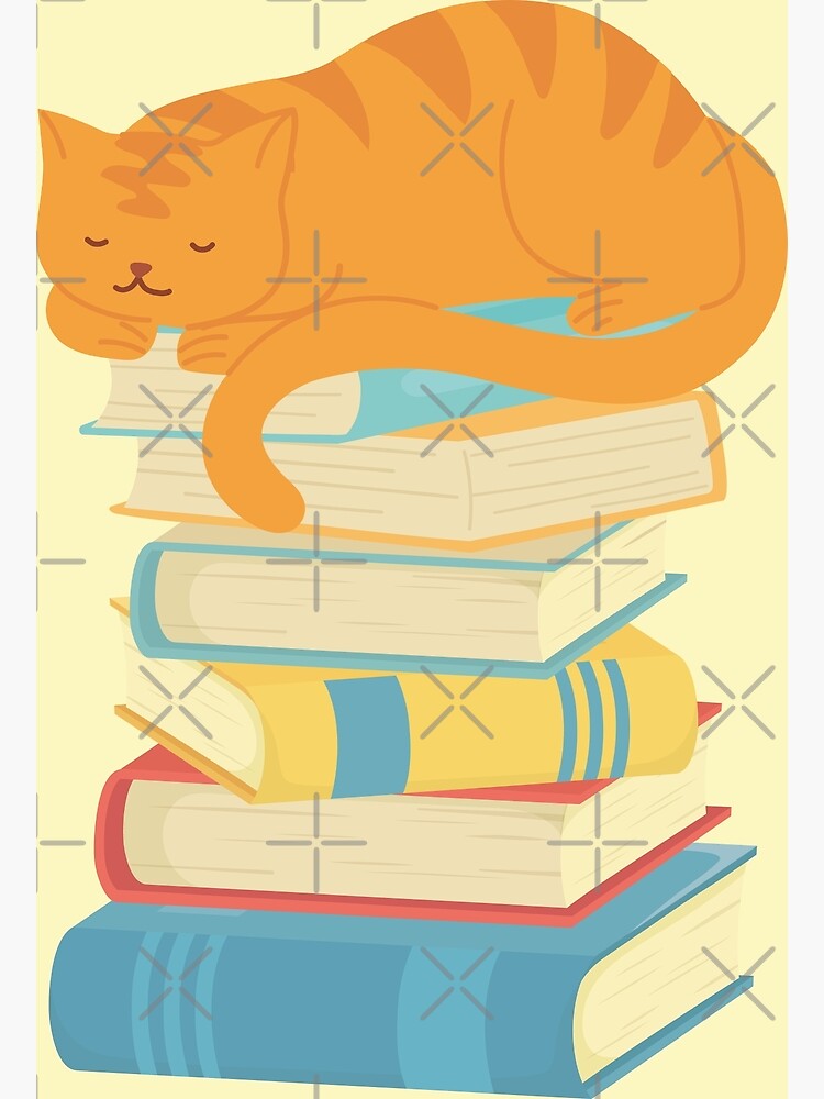 "How to Chill Like a Cat - Cartoon" Poster for Sale by Bowiex | Redbubble
