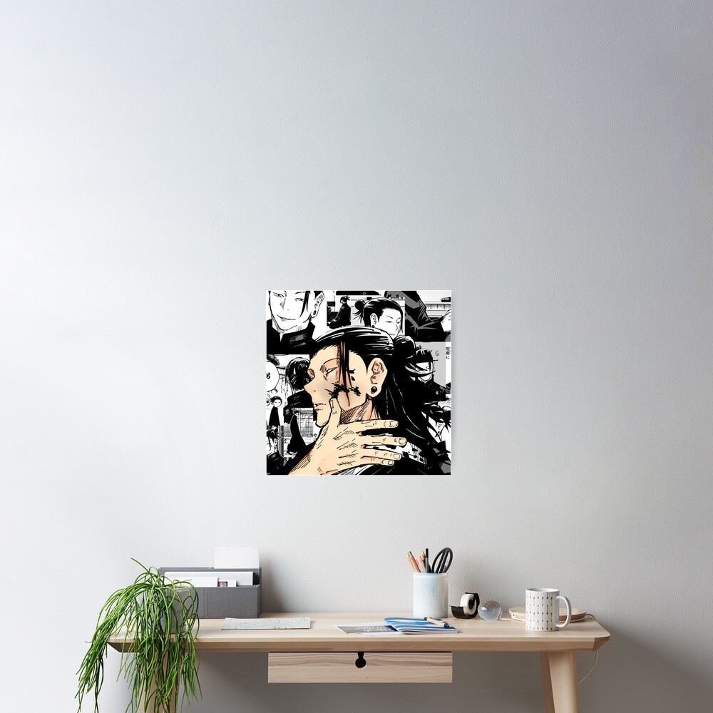 "Geto manga collage " Poster for Sale by Myzartz | Redbubble
