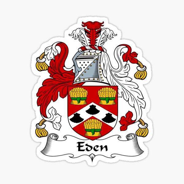 "Eden " Sticker for Sale by HaroldHeraldry | Redbubble