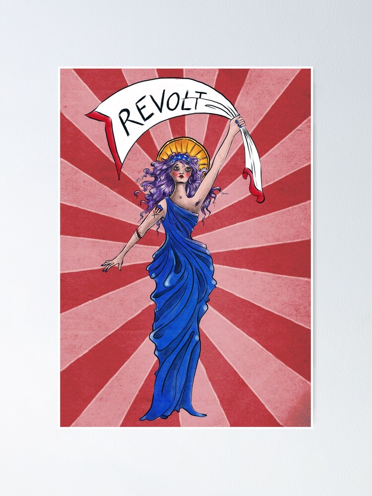 "Revolt!" Poster by Caviglia | Redbubble