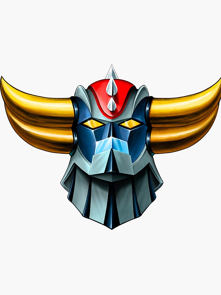 "GRENDIZER GO!!" Sticker for Sale by HaydenLakin | Redbubble