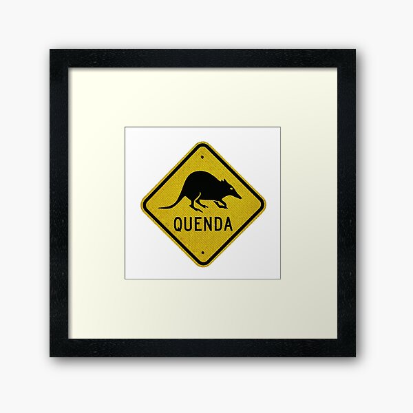 "Quenda" Framed Art Print for Sale by scottimage | Redbubble