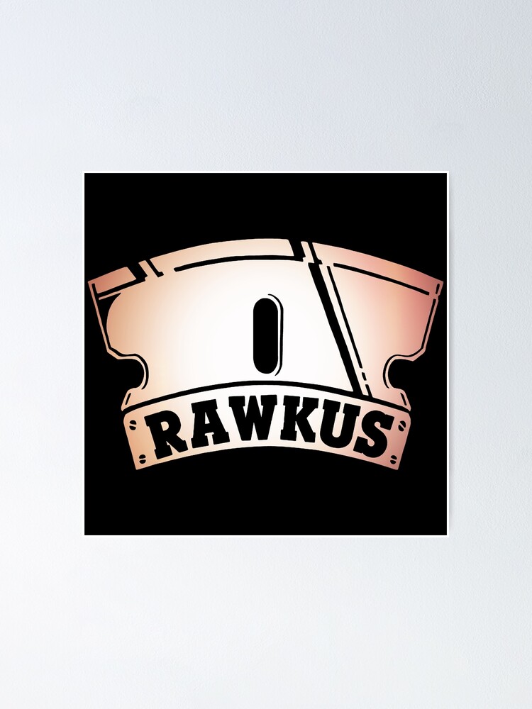 "GREAT COLOR RAKUS MAKAN" Poster for Sale by hobingamas | Redbubble