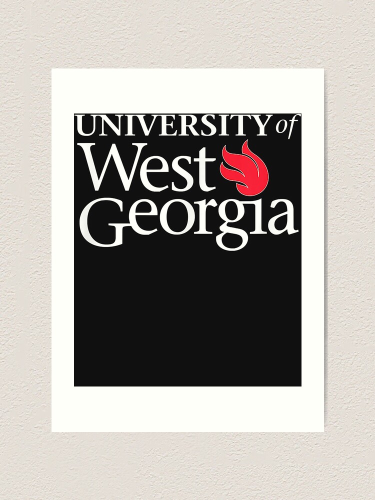 "University of west georgia uwg wolves stack logo" Art Print for Sale ...
