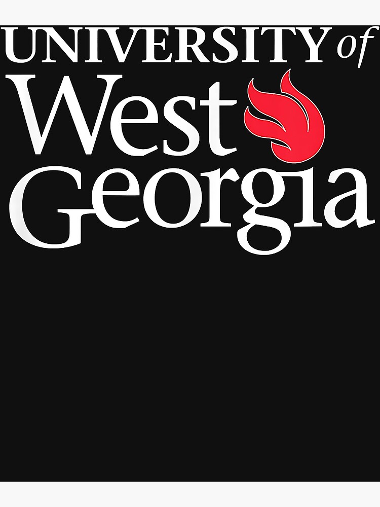 "University of west georgia uwg wolves stack logo" Poster for Sale by ...