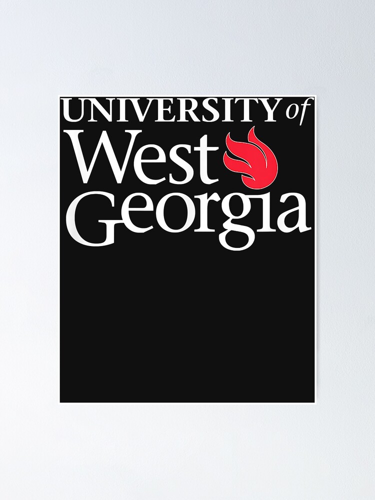 "University of west georgia uwg wolves stack logo" Poster for Sale by ...
