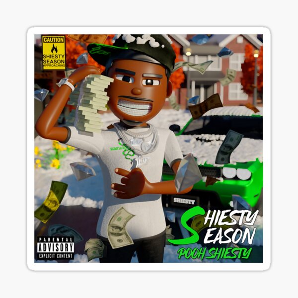 "Who Loves Movie Shiesty Season Album Cover Photographic" Sticker for ...