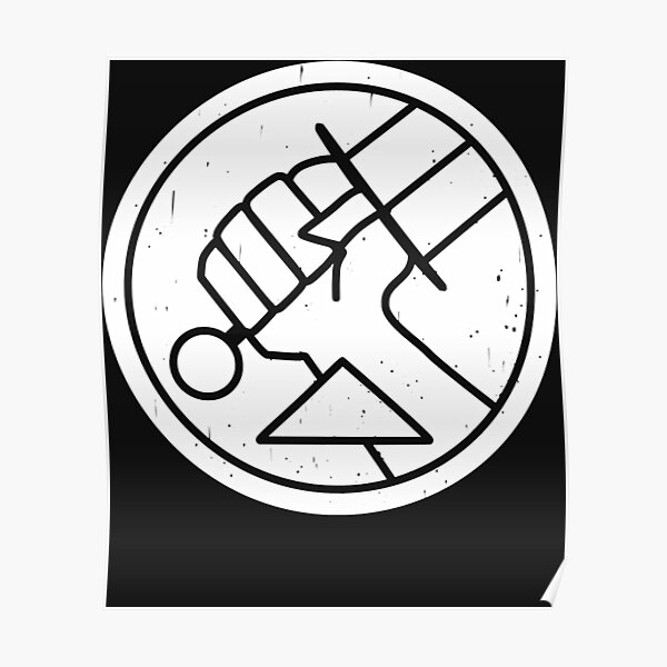 "Bprd logo" Poster for Sale by tawanaelik4k | Redbubble