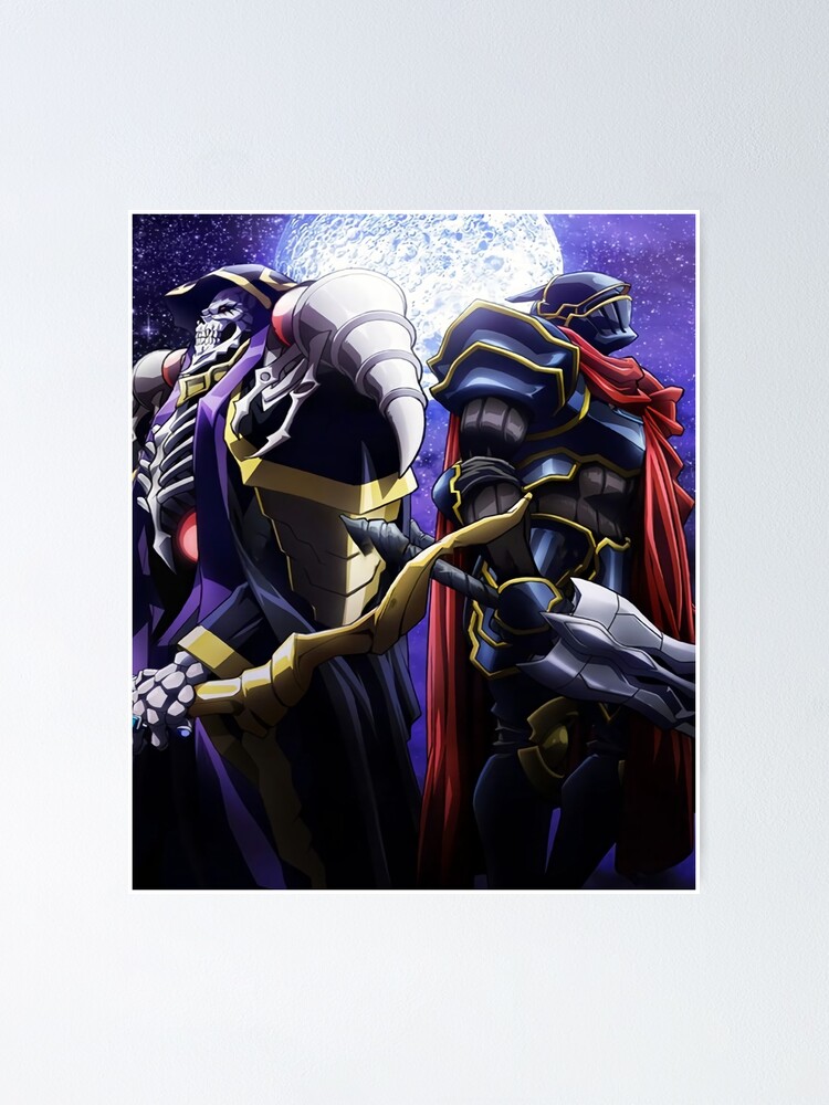"Overlord Ainz momonga" Poster for Sale by Banhmi1003 | Redbubble