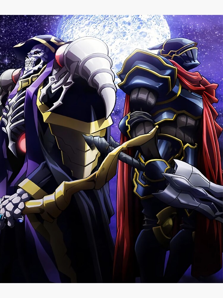 "Overlord Ainz momonga" Sticker for Sale by Banhmi1003 | Redbubble