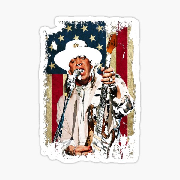 "Stevie Ray Vaughan" Sticker for Sale by g68irma | Redbubble