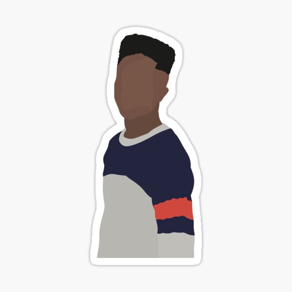 "lucas sinclair decal - stranger things" Sticker for Sale by ...