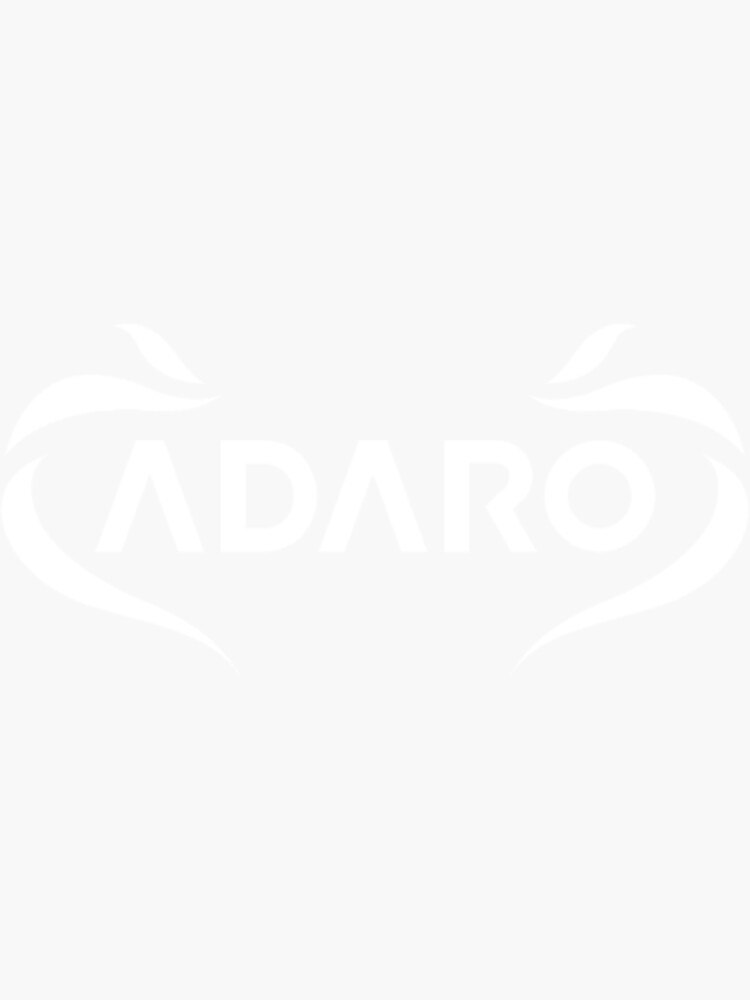 "adaro logo Classic " Sticker for Sale by hinerboeyk | Redbubble