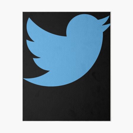 "Twitter logo" Art Board Print for Sale by tawanaelik4k | Redbubble