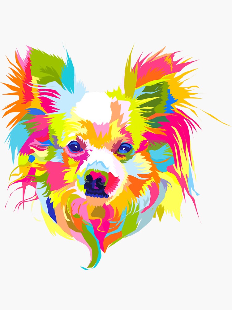 "Dog art " Sticker for Sale by Digital-USA | Redbubble
