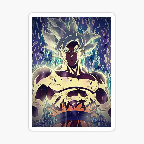 "goku ultra instinct" Sticker for Sale by AubreyChisolm | Redbubble