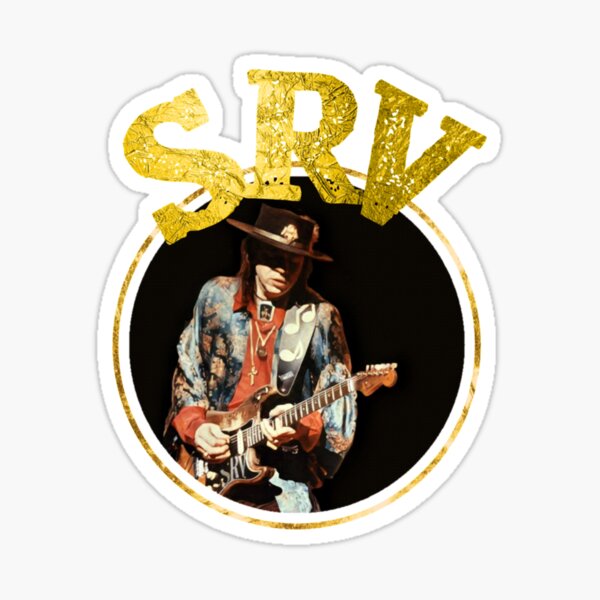 "Stevie Ray Vaughan" Sticker for Sale by g68irma | Redbubble