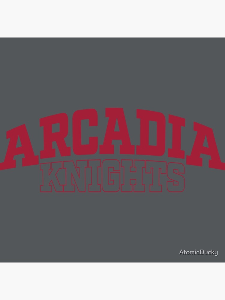 "Arcadia University Knights" Poster for Sale by AtomicDucky | Redbubble