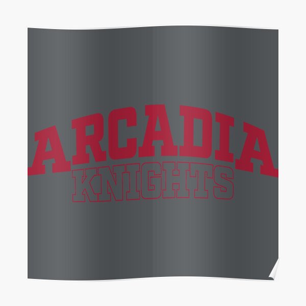"Arcadia University Knights" Poster for Sale by AtomicDucky | Redbubble