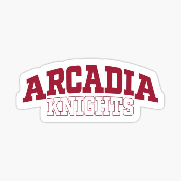 "Arcadia University Knights" Sticker for Sale by AtomicDucky | Redbubble